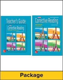 Corrective Reading Decoding Level B1, Teacher Materials Package